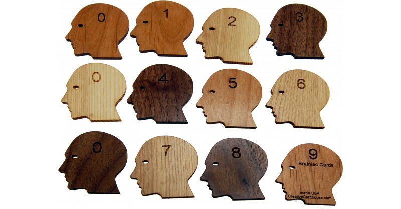 Brainiac 12 Math Magic Cards | Dave Janelle | Puzzle Master Inc