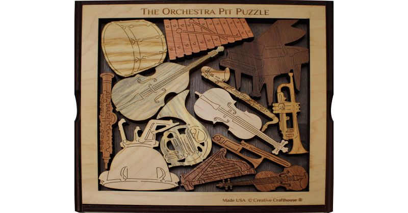 The Orchestra Pit | Packing Puzzles | Puzzle Master Inc