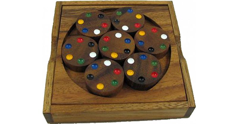 Color Match Circles | More Wood Puzzles | Puzzle Master Inc