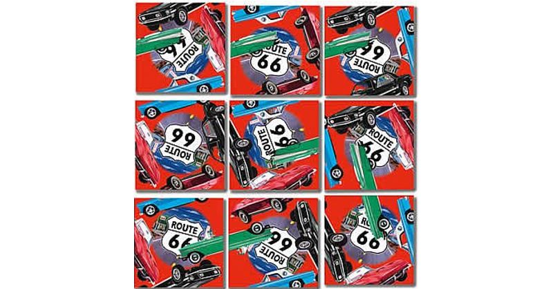 Scramble Squares - Classic Cars | Tile Puzzles | Puzzle Master Inc
