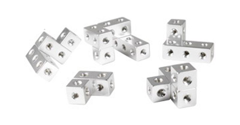 Fight Cube - 3x3x3 - Silver | More Metal Puzzles | Puzzle Master Inc