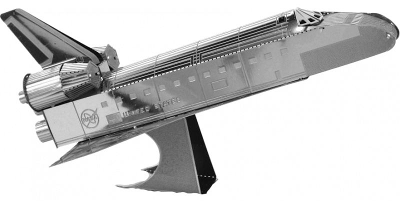 Metal Earth - Space Shuttle Atlantis | Metal Models & Kits | Puzzle ...