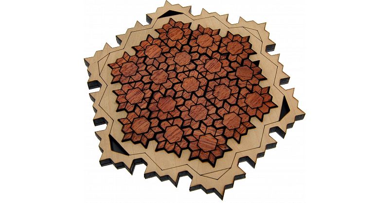 Puzzle Solution for Snowflake - Puzzle Master Inc.