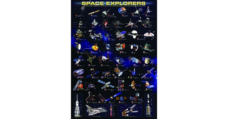 Space Explorers | 1000 Pieces | Puzzle Master Inc