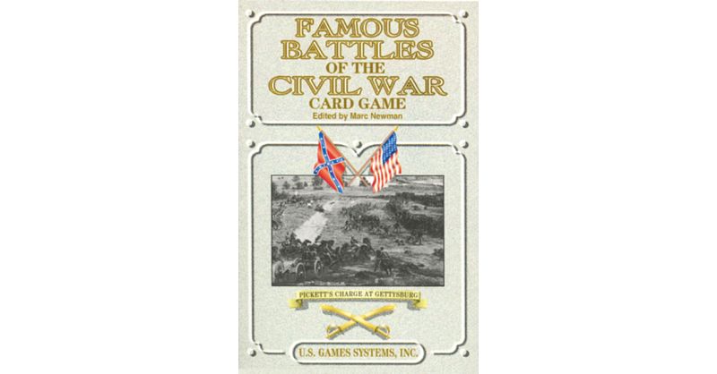 Famous Battles of the Civil War - Card Game Deck | Playing Cards ...