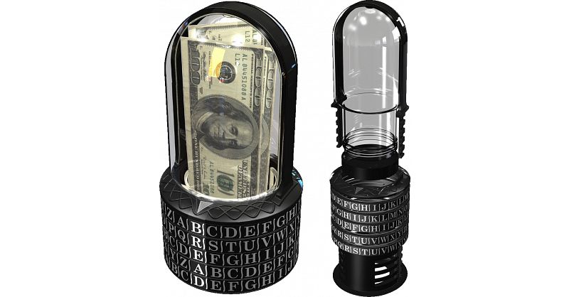 Puzzle Pod Cryptex - Brain Teaser Puzzle & Coin Bank | Puzzle Boxes ...