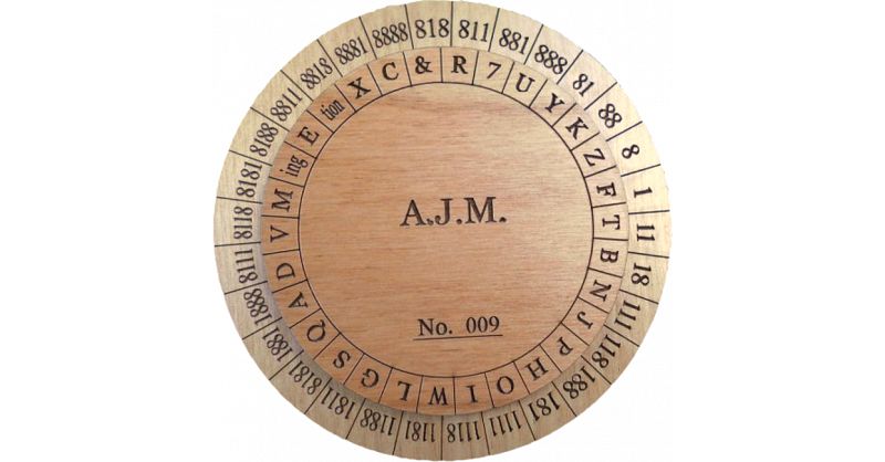 Union Army Cipher Disk | More Wood Puzzles | Puzzle Master Inc