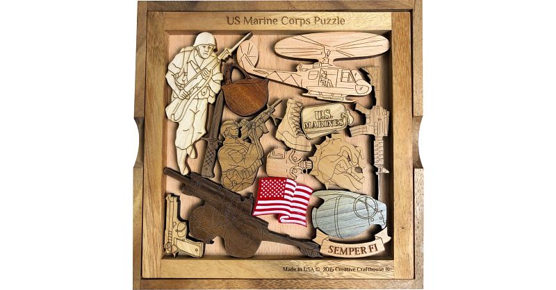 Marine Corps Challenge Puzzle | Dave Janelle | Puzzle Master Inc