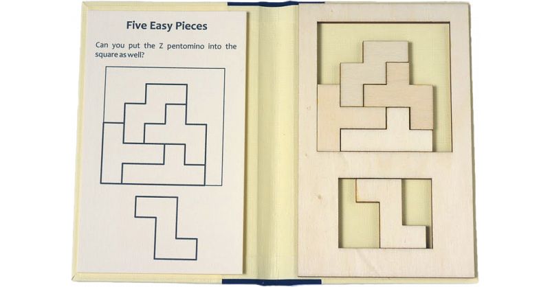 Puzzle Booklet - Five Easy Pieces | Packing Puzzles | Puzzle Master Inc