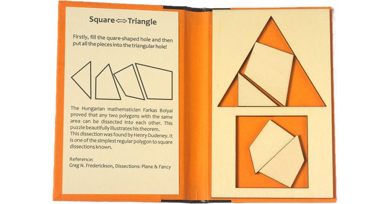 Puzzle Solution for Puzzle Booklet - Square to Triangle - Puzzle Master ...