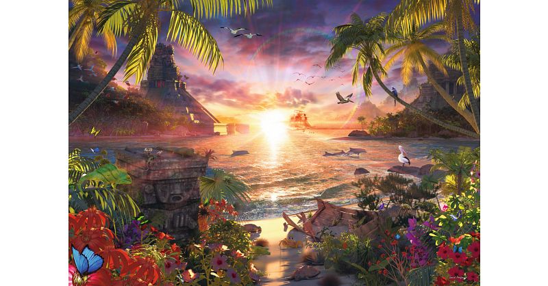 Paradise Sunset | 6000 and more Pieces | Puzzle Master Inc