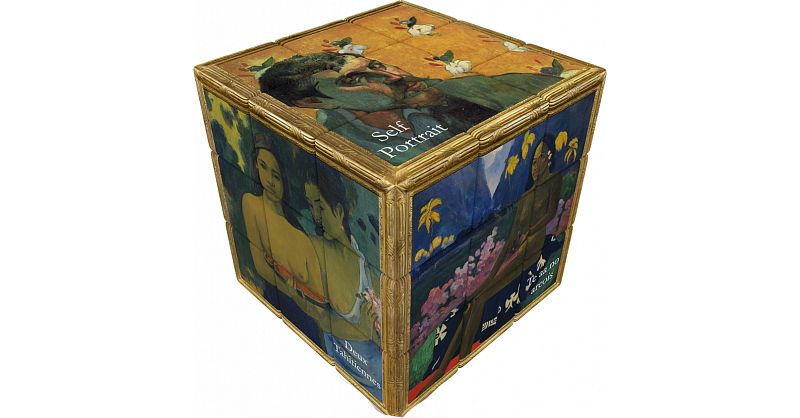 V-CUBE 3 Flat (3x3x3): Gauguin | V-Cube | Puzzle Master Inc