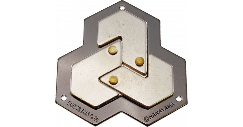 Cast Hexagon | Hanayama Metal Puzzles | Puzzle Master Inc