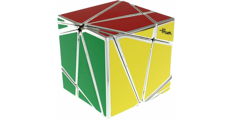 Pitcher Insanity Cube - Metallized Silver | Rubik's Cube & Others ...