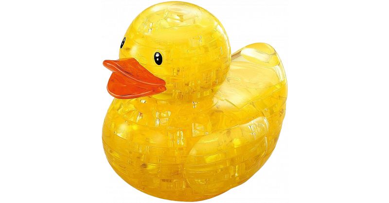 3D Crystal Puzzle - Rubber Duck | 3D Crystal Puzzles | Puzzle Master Inc