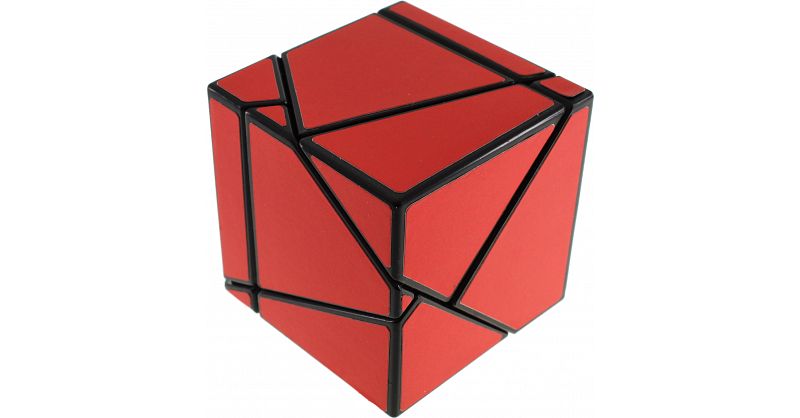 limCube Ghost Cube 2x2x2 - Black Body with Red labels | 2x2 | Puzzle ...