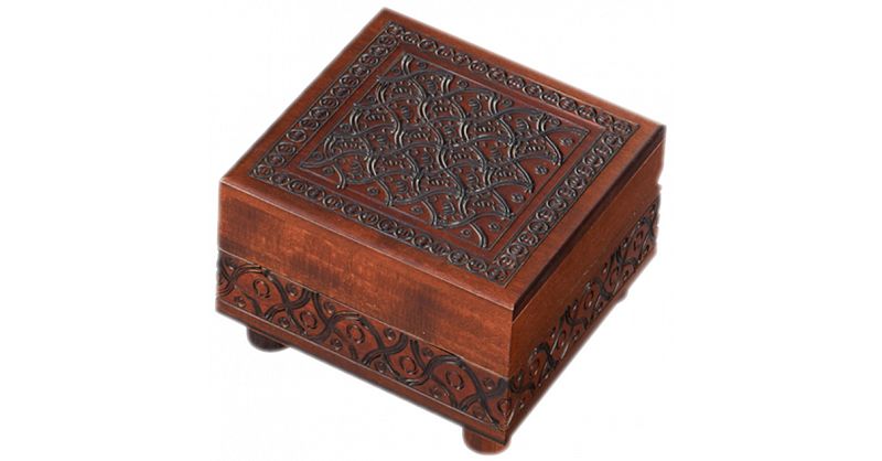 Puzzle Solution for Wooden Carved Puzzle Box - Puzzle Master Inc.