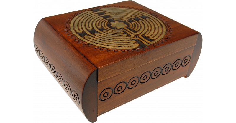 Carved Puzzle Box | Wooden Puzzle Boxes | Puzzle Master Inc