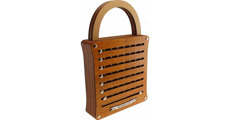 Generation Lock | Wooden Puzzle Locks | Puzzle Master Inc