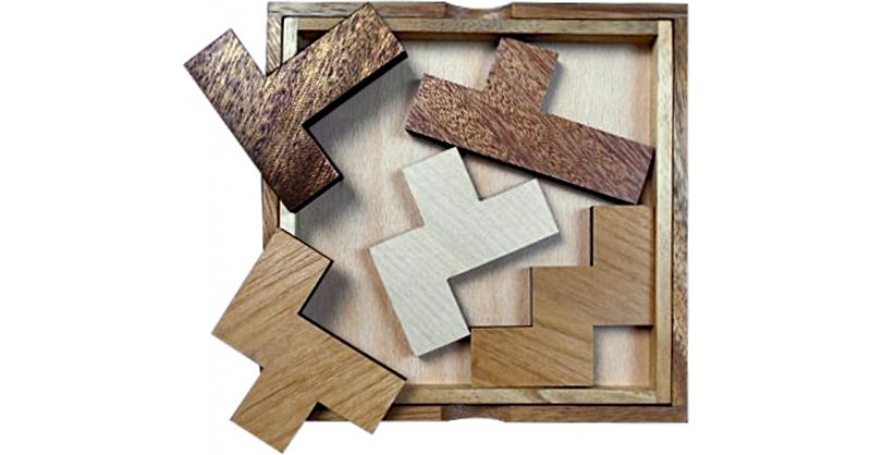 Five Fit with Cover | Stewart Coffin | Puzzle Master Inc