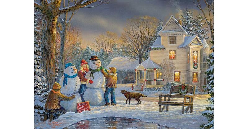 Snow Creations - Sam Timm | 1000 Pieces | Puzzle Master Inc