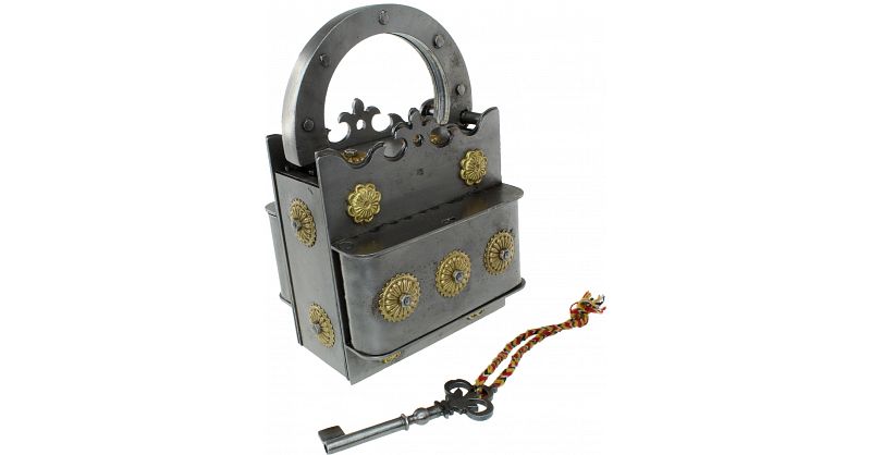 Crown Iron Puzzle Lock | Metal Puzzle Locks | Puzzle Master Inc