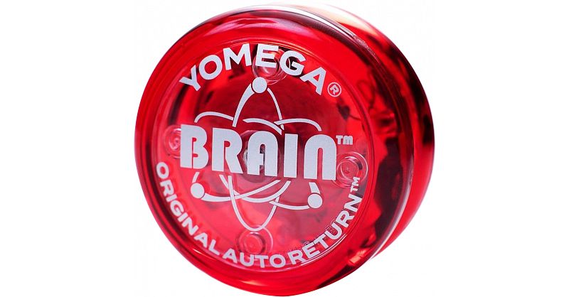 Brain (Red) - Auto Return Yo-Yo | Yo Yo's & Tops | Puzzle Master Inc