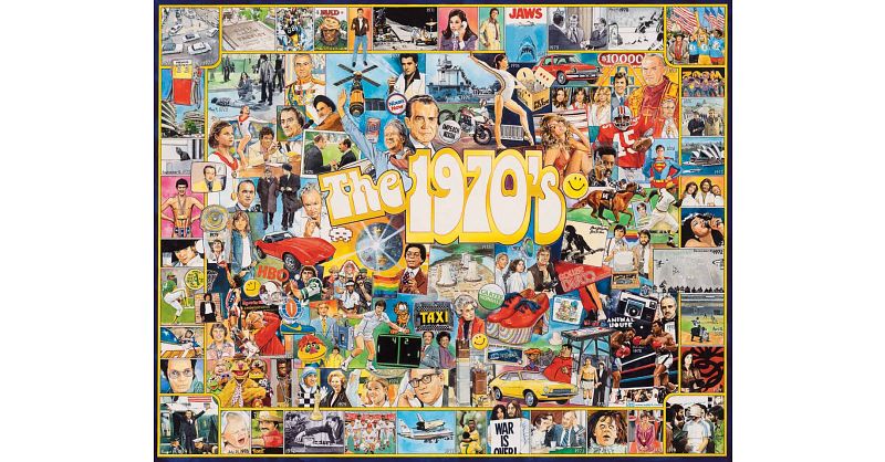 The 1970's | 1000 Pieces | Puzzle Master Inc