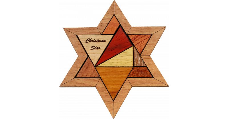Christmas Star | Packing Puzzles | Puzzle Master Inc