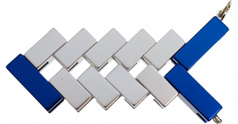 Mini Line Cube - Blue | Fidget Toys | Puzzle Master Inc