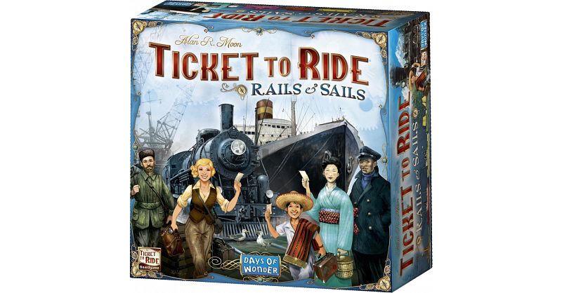 Ticket to Ride: Rails & Sails | Board Games | Puzzle Master Inc