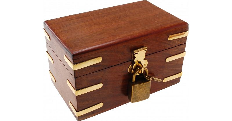 Pick Lock Box | Wooden Puzzle Boxes | Puzzle Master Inc