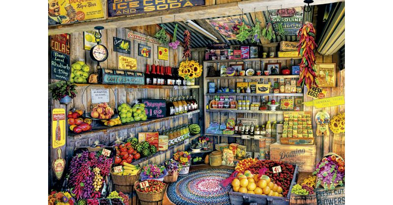 The Farmers Market | 1001 - 5000 Pieces | Puzzle Master Inc