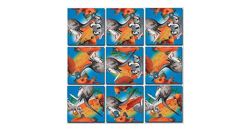 Puzzle Solution for Scramble Squares - Australian Wildlife - Puzzle ...