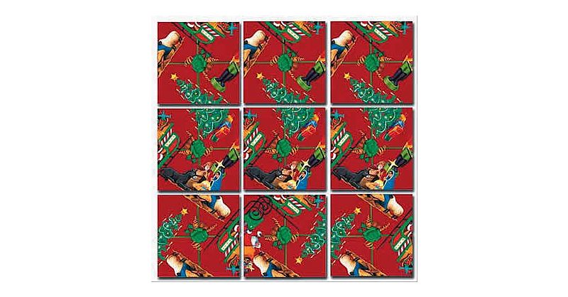 Puzzle Solution for Scramble Squares - Christmas - Puzzle Master Inc.