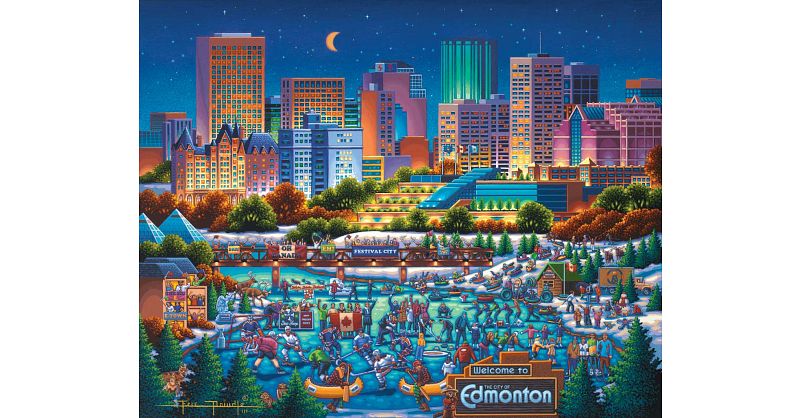 Edmonton | 1000 Pieces | Puzzle Master Inc