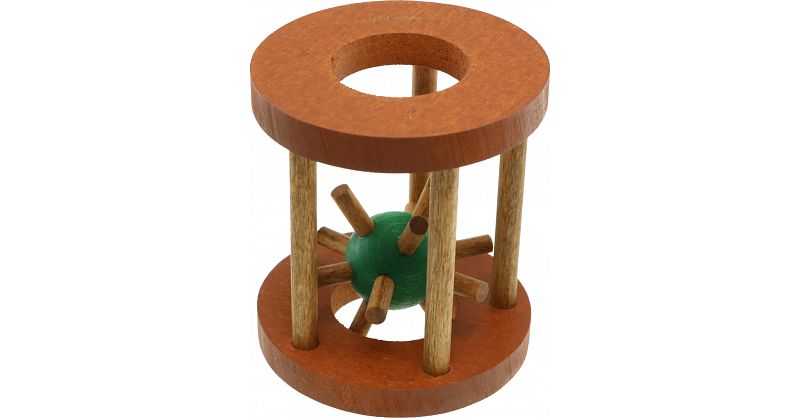 Hedgehog in a Cage: Retro | More Wood Puzzles | Puzzle Master Inc