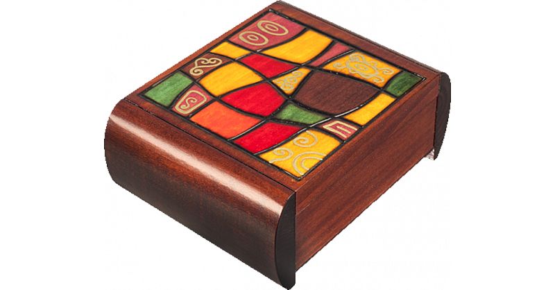 Modern Art - Secret Box | Wooden Puzzle Boxes | Puzzle Master Inc