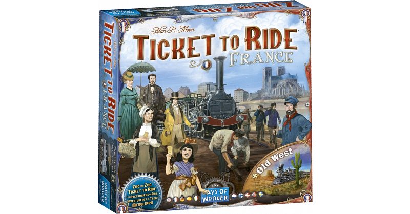 Ticket to Ride: France (Expansion) | Family Games | Puzzle Master Inc