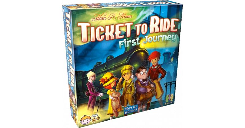 Ticket to Ride: First Journey | Family Games | Puzzle Master Inc