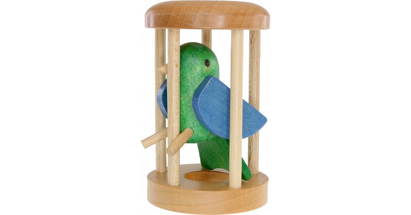 Parrot in a Cage | More Wood Puzzles | Puzzle Master Inc