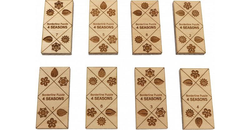 Borderline - 4 Seasons | More Wood Puzzles | Puzzle Master Inc
