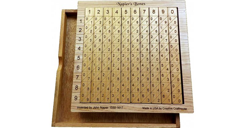 Napier's Bones | More Wood Puzzles | Puzzle Master Inc