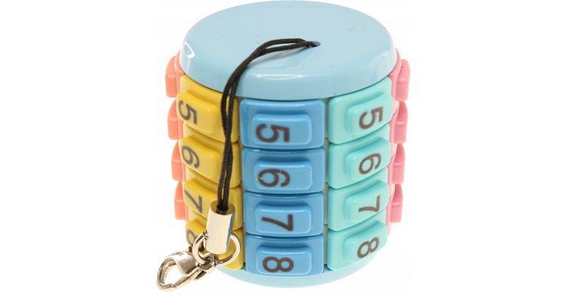 Eni Puzzle - Key Chain Numbers Pastel | Sliding Pieces Puzzles | Puzzle ...
