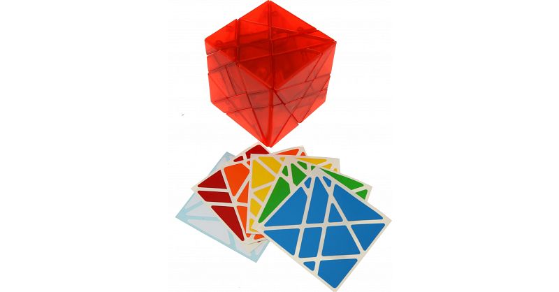 Duo Axis Cube - Ice Red (Limited Edition) | Other Rotational Puzzles ...