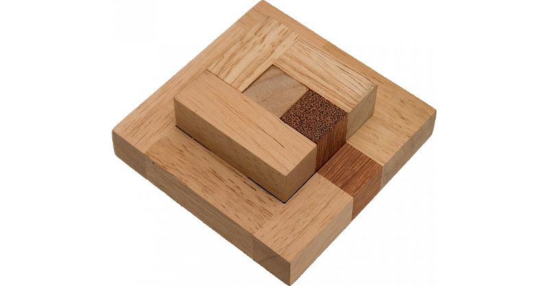 Double Ut | European Wood Puzzles | Puzzle Master Inc