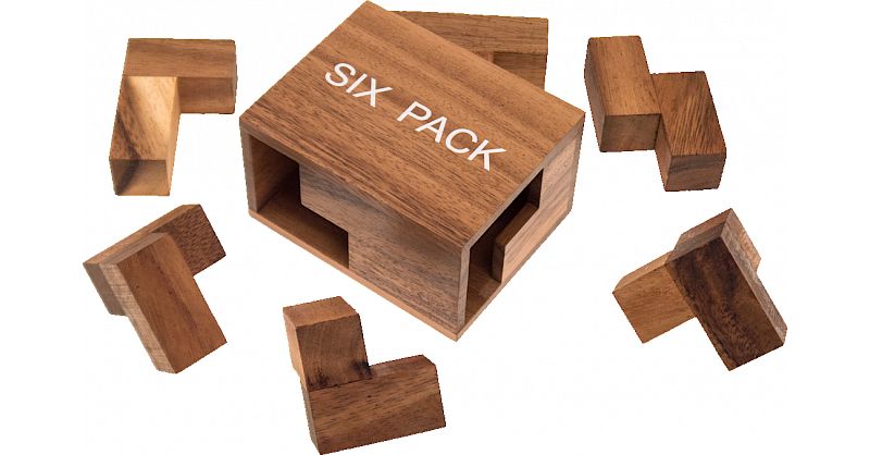 Puzzle Solution for Six Pack - Puzzle Master Inc.