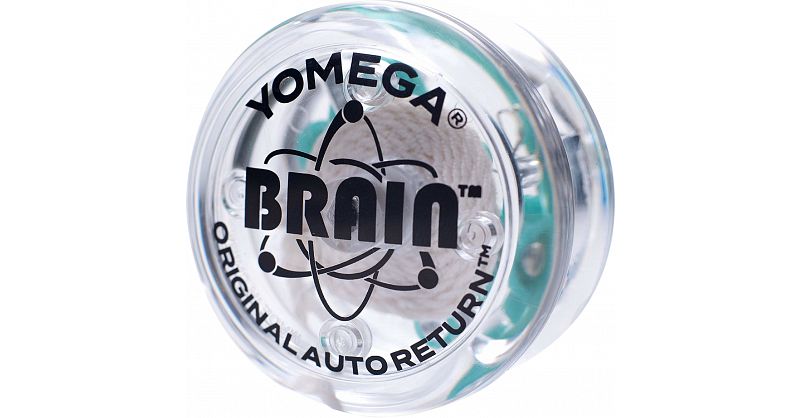 Brain (Clear) - Auto Return Yo-Yo | Yo Yo's & Tops | Puzzle Master Inc