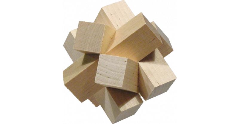 The Cube | European Wood Puzzles | Puzzle Master Inc
