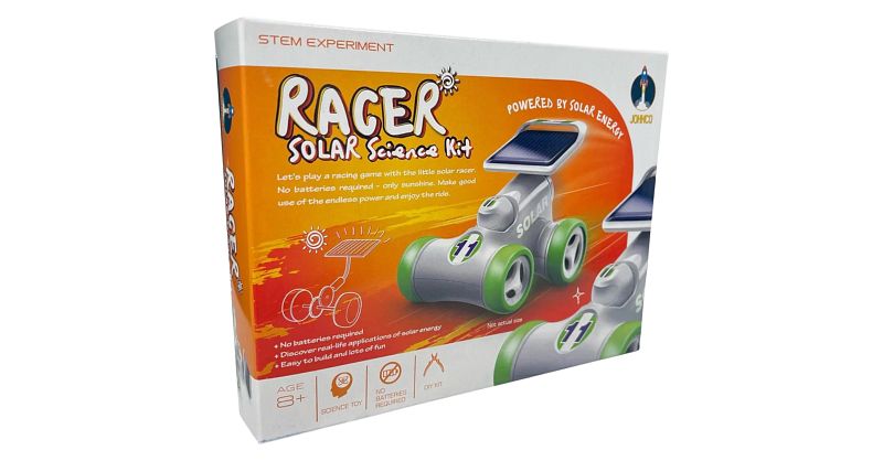 Racer - DIY Solar Science Kit | Science Kits | Puzzle Master Inc
